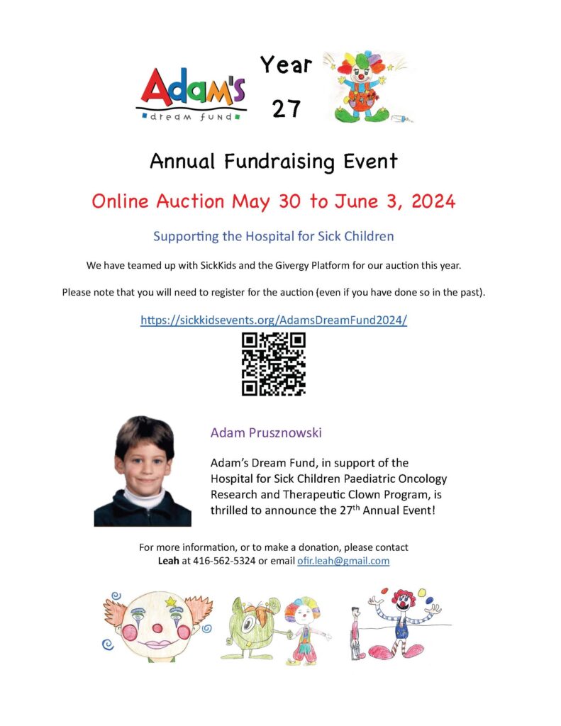 Adam's Dream Fund – Together We Can Make A Difference!